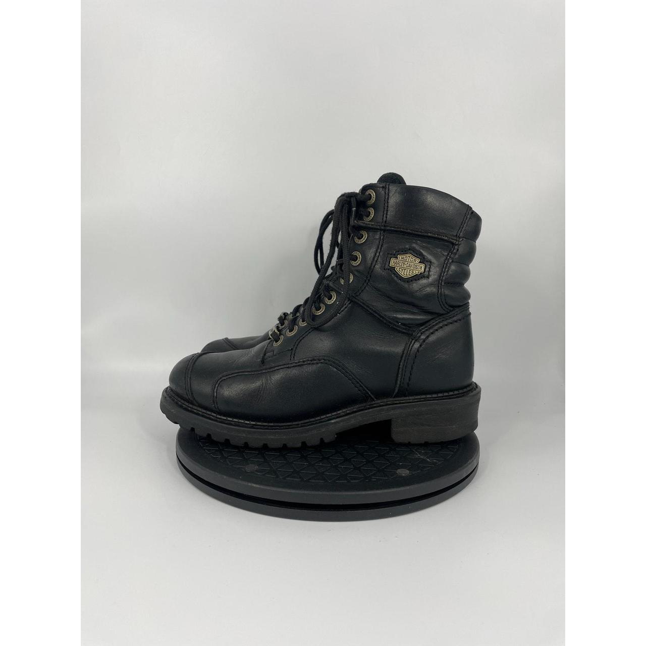 Womens Harley Davidson Casper Side Zip Motorcycle... | Depop