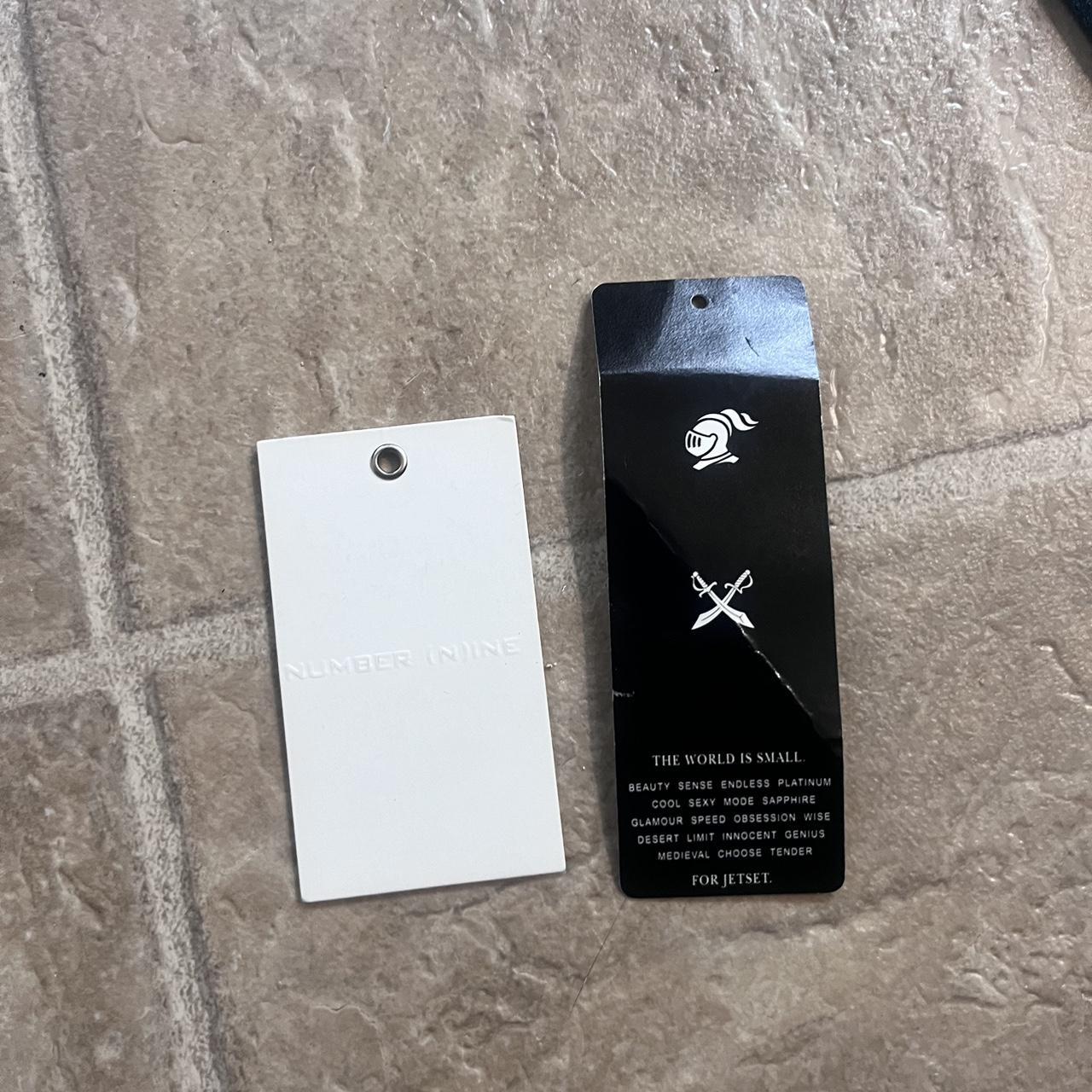 Number (N)ine blue and black denim number nine X... - Depop