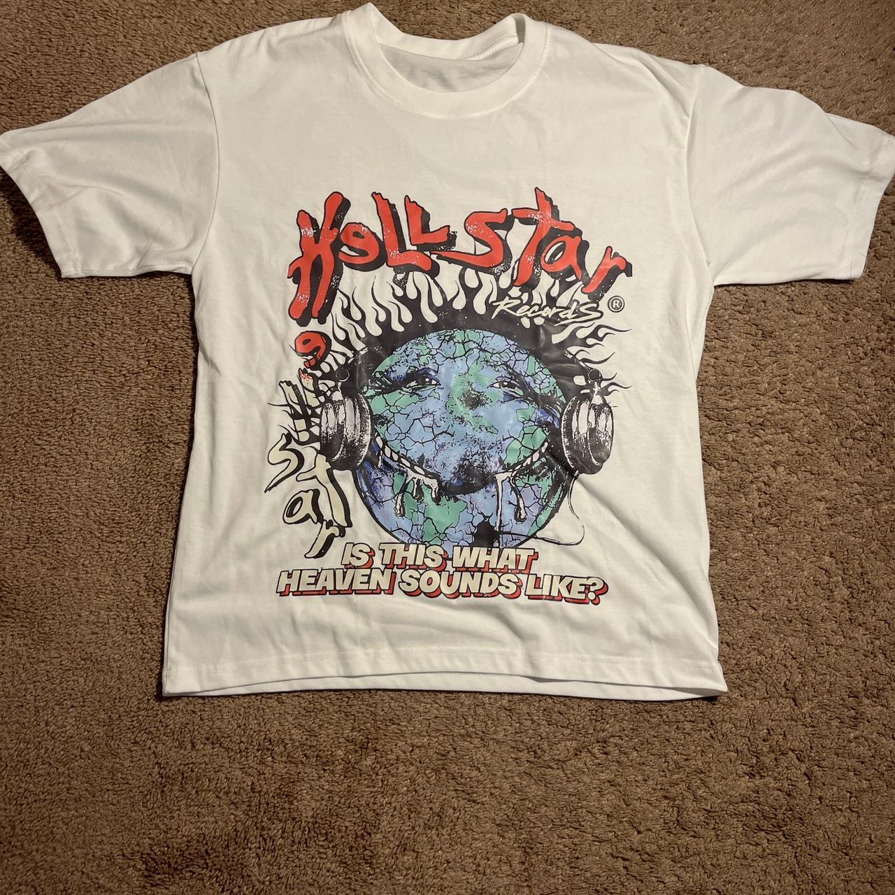 Hellstar graphic tee guarantee fast shipping Fits... - Depop