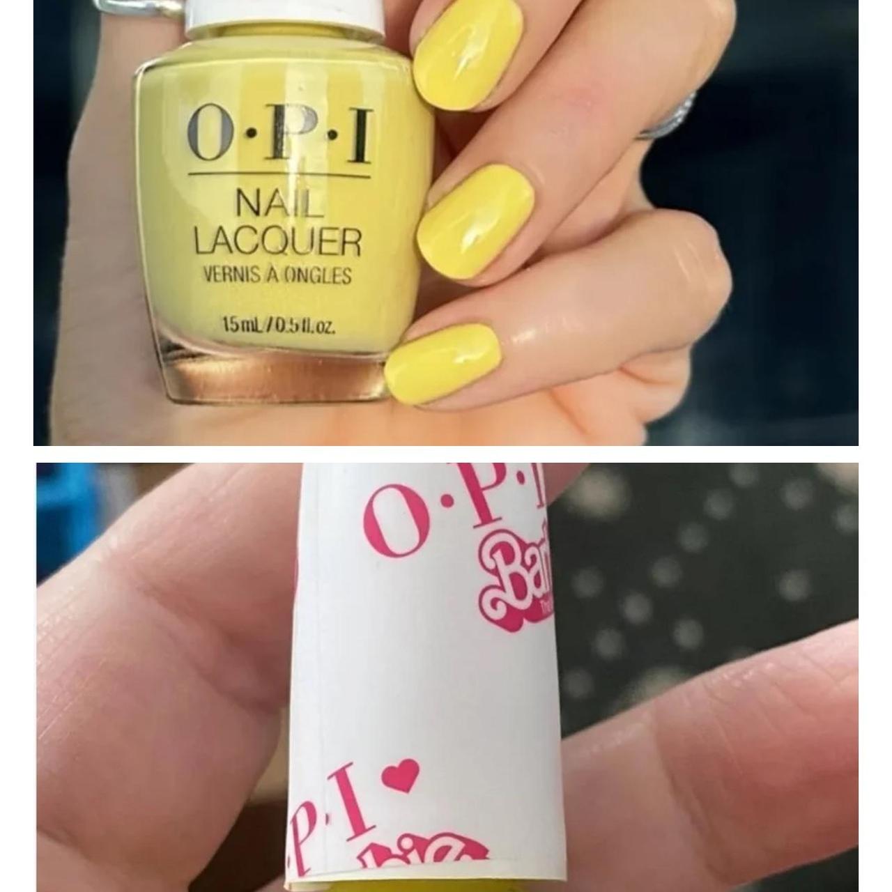 OPI yellow nail polish - Nail Lacquer in the shade... - Depop