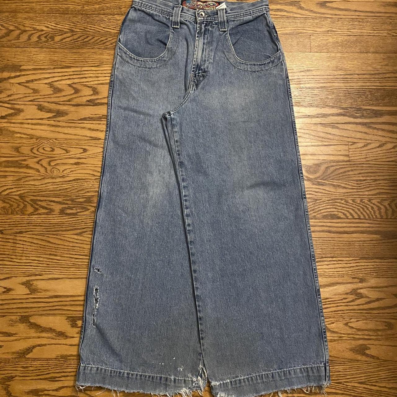Jnco Wizard 30 x 30 Very worn / thrashed with... - Depop