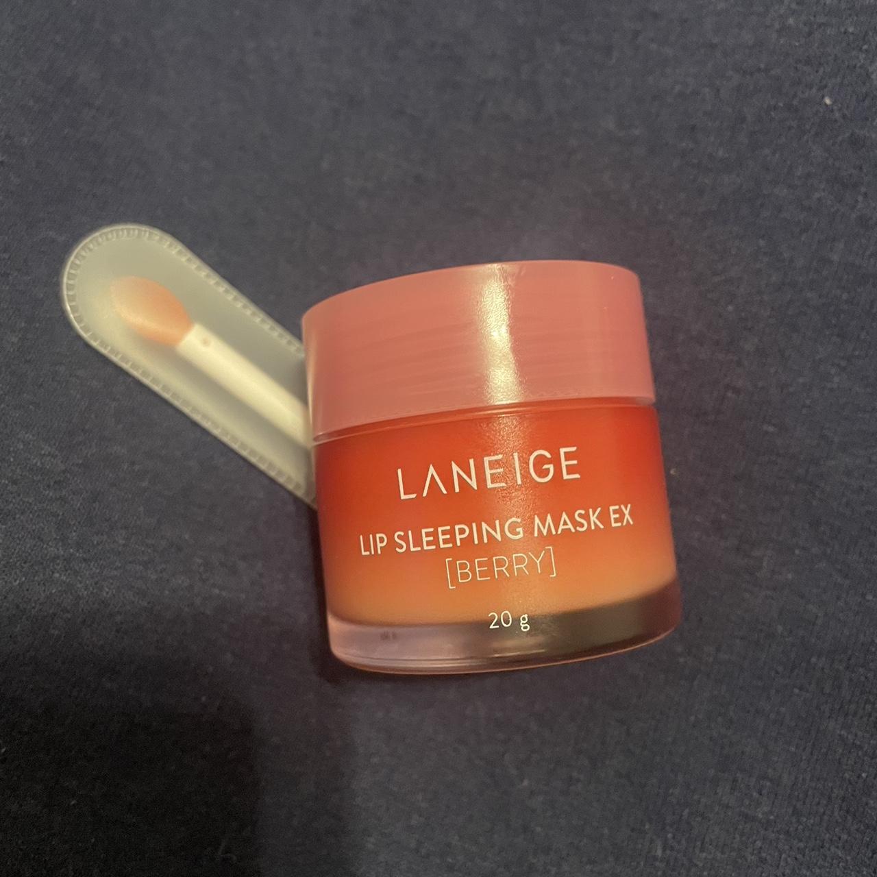 Laneige lip sleeping mask - a pink and orange mask... - Depop