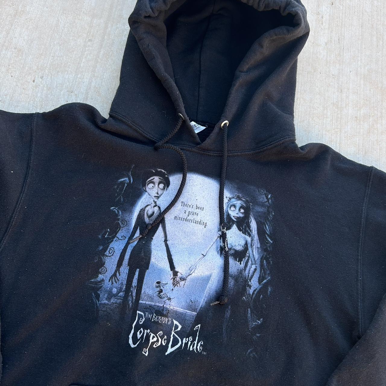 Corpse Bride Movie Promo Hoodie Defects-has paint... - Depop