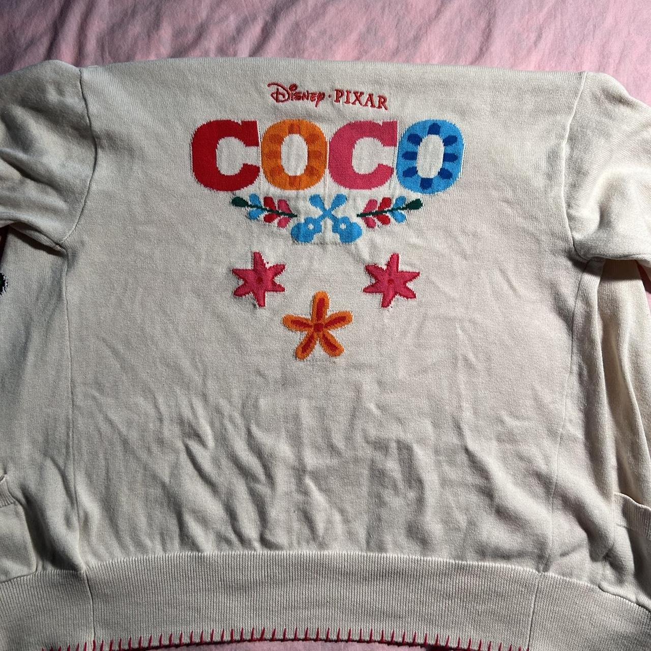 Cream cardigan with Coco embroidery A cute peice of... - Depop