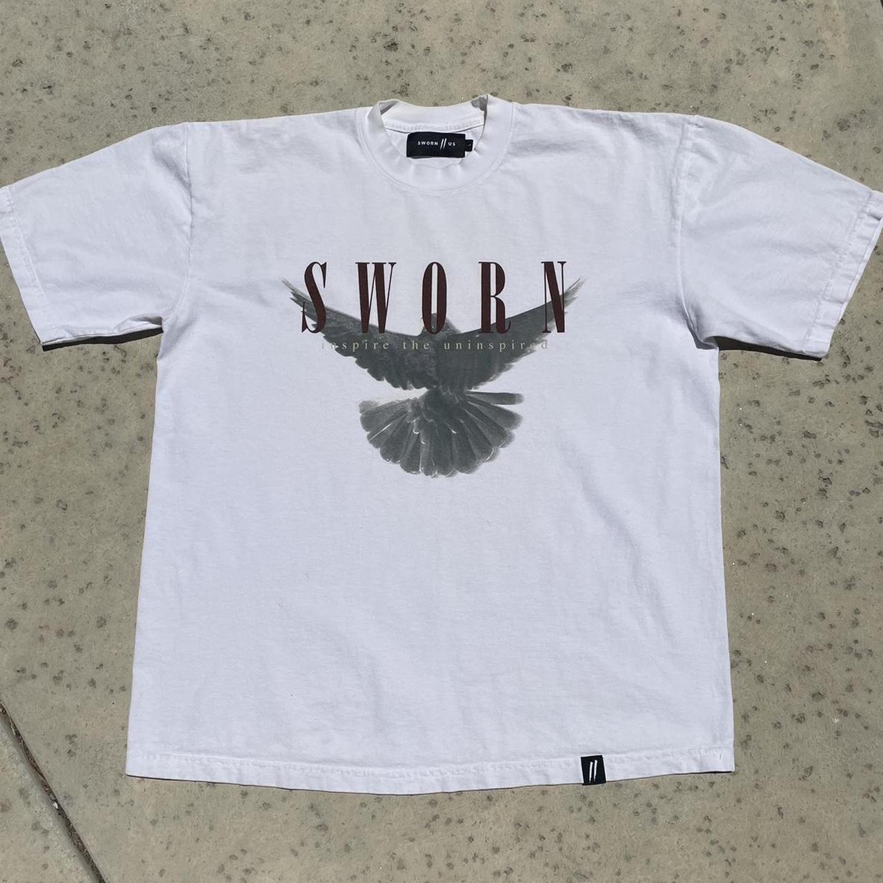 Sworn “Inspire The Universe” Eagle Bird Spread... | Depop