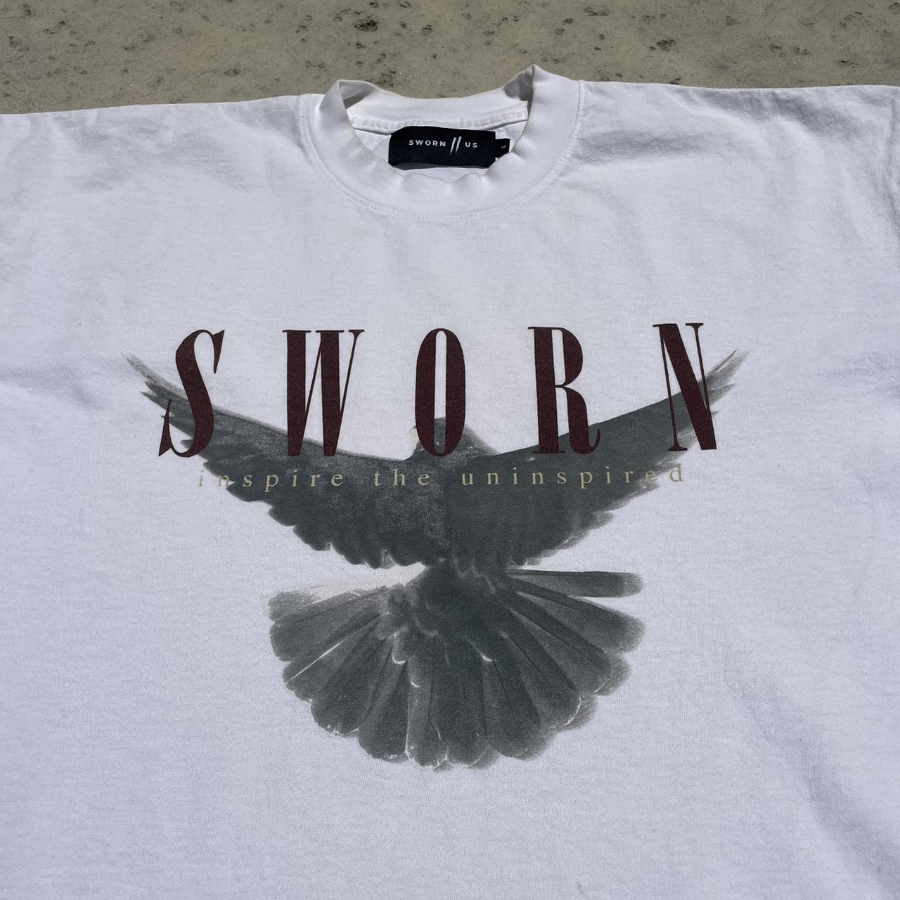 Sworn “Inspire The Universe” Eagle Bird Spread... | Depop