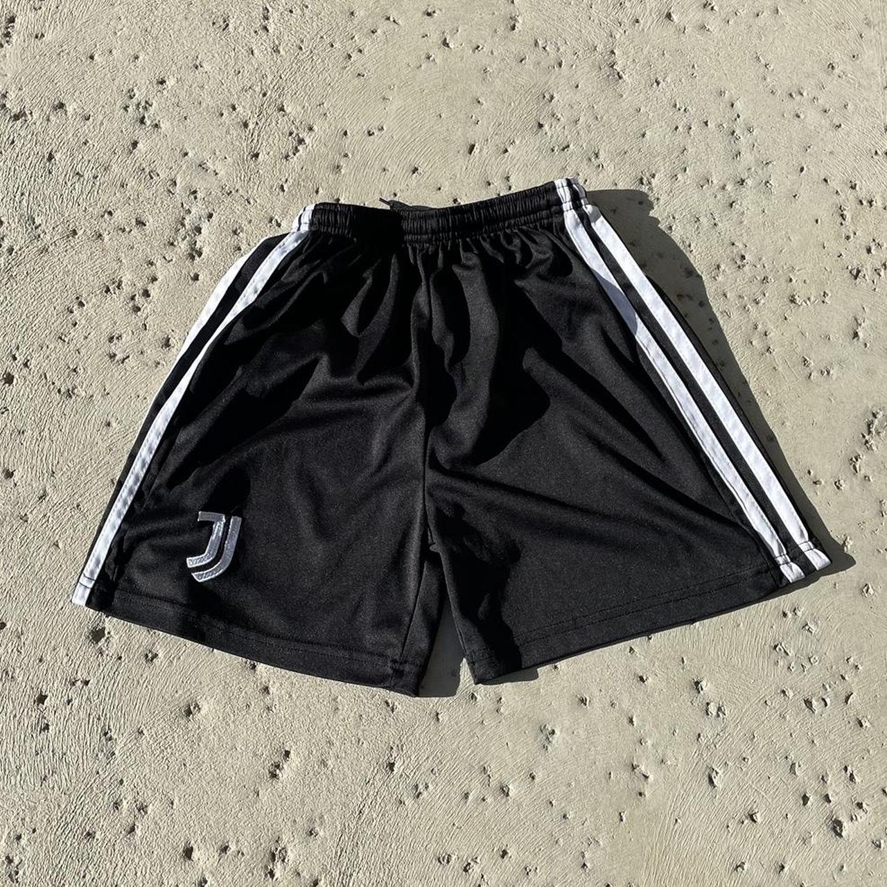 Juventus FC Adidas Style Black Soccer Shorts... | Depop