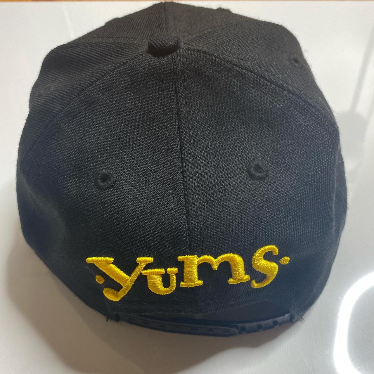 OG 2011 YUMS NEW ERA SNAPBACK BLACK *MODERATELY... - Depop