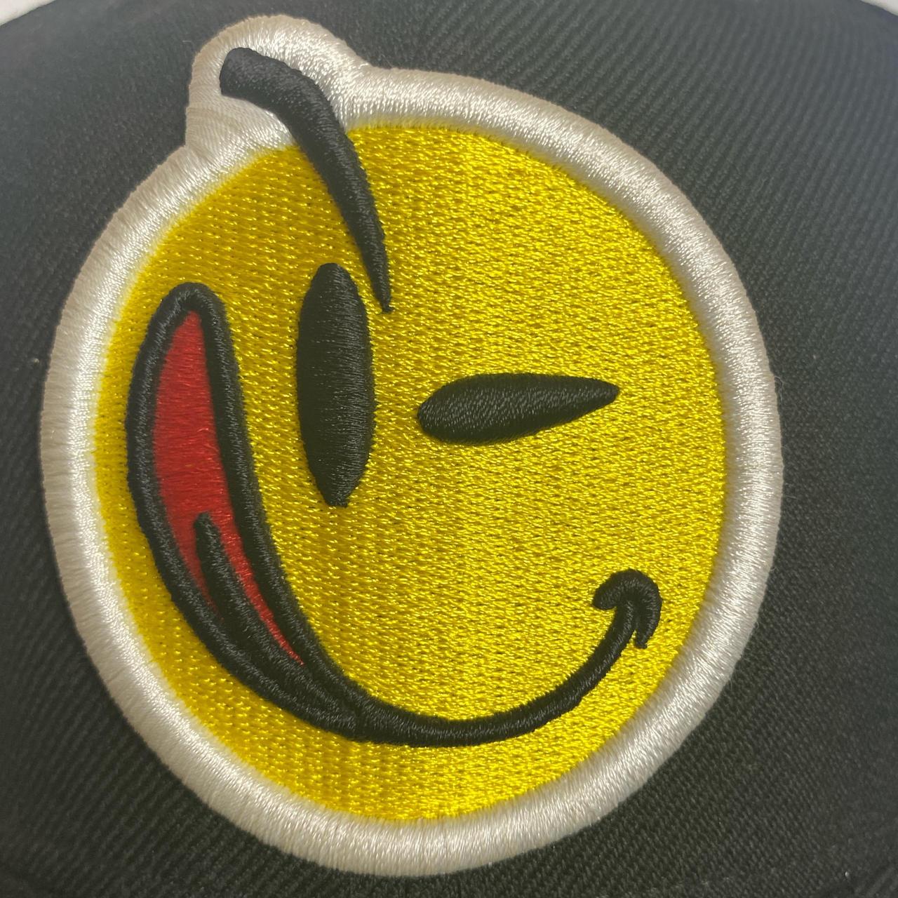 OG 2011 YUMS NEW ERA SNAPBACK BLACK *MODERATELY... - Depop