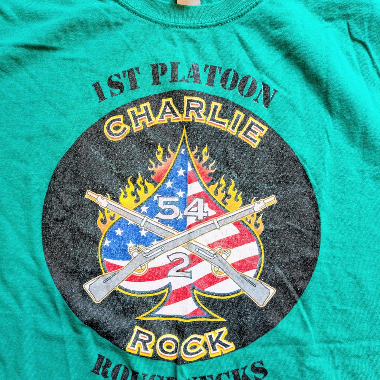 Charlie Rocks roughnecks first platoon military... | Depop