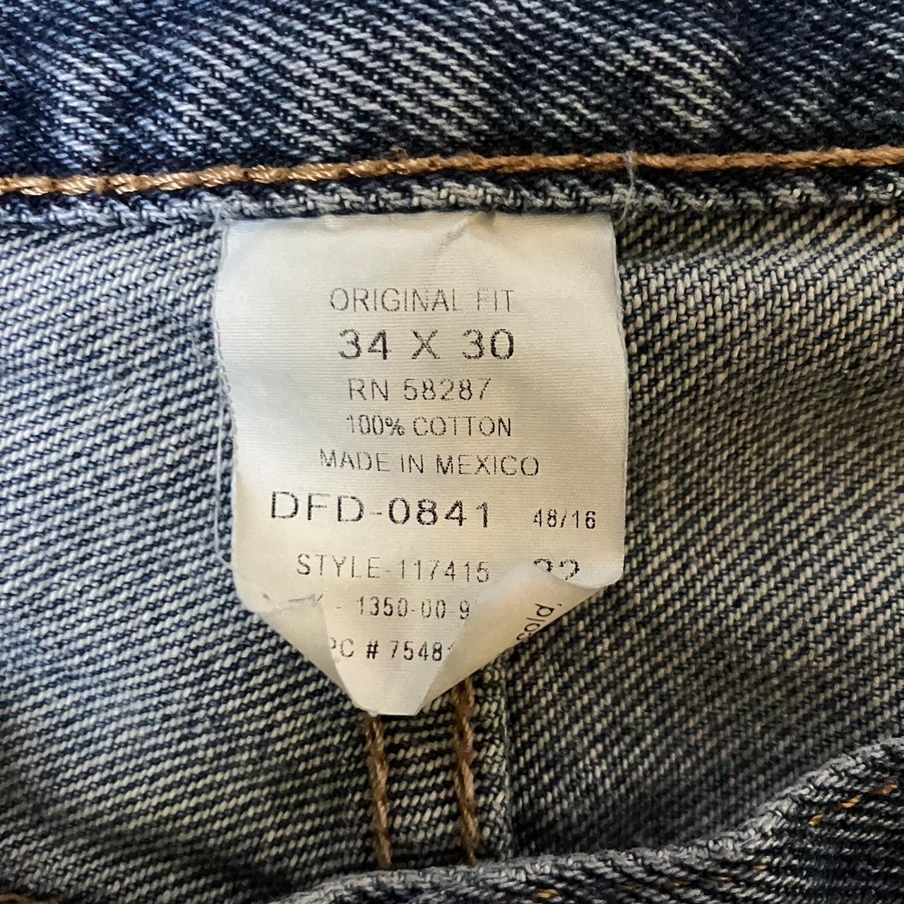 Faded glory original fit jeans, size 34x30. - Depop