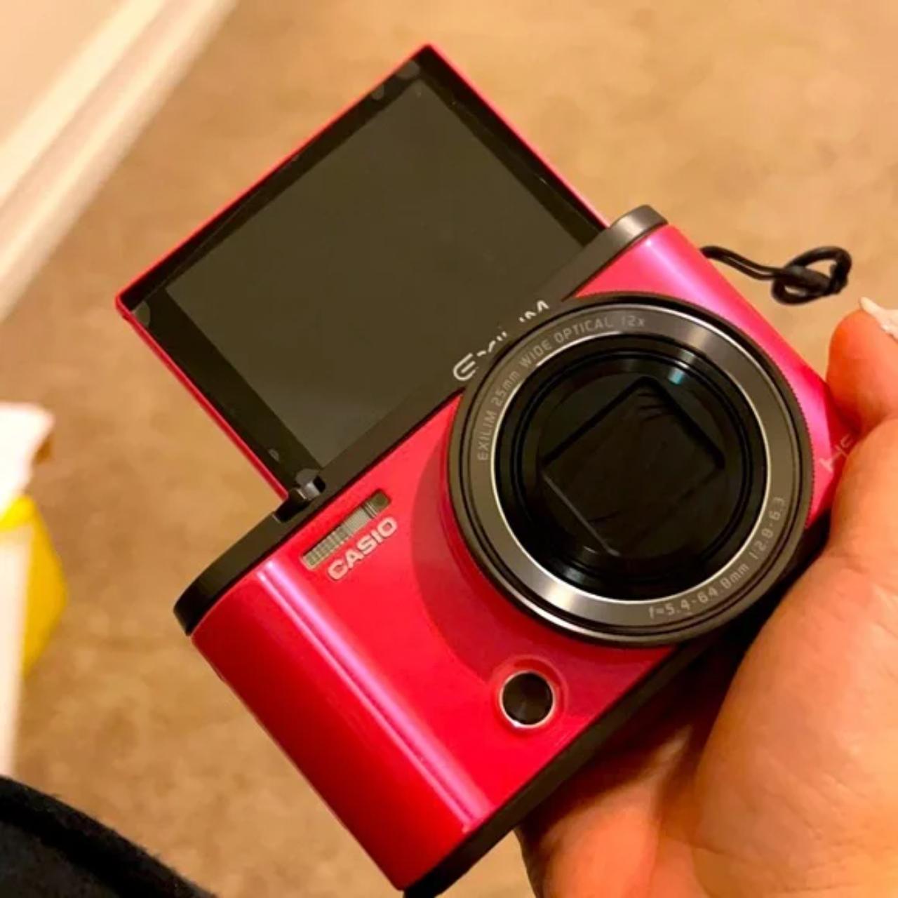 Casio Exilim EX-ZR3500 Digital Camera Pink More... - Depop