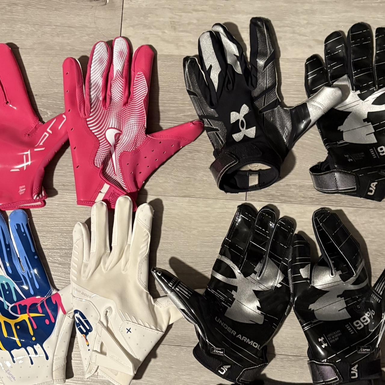 BAYLOR GLOVES SOLD Football drip Gloves, tinted... | Depop