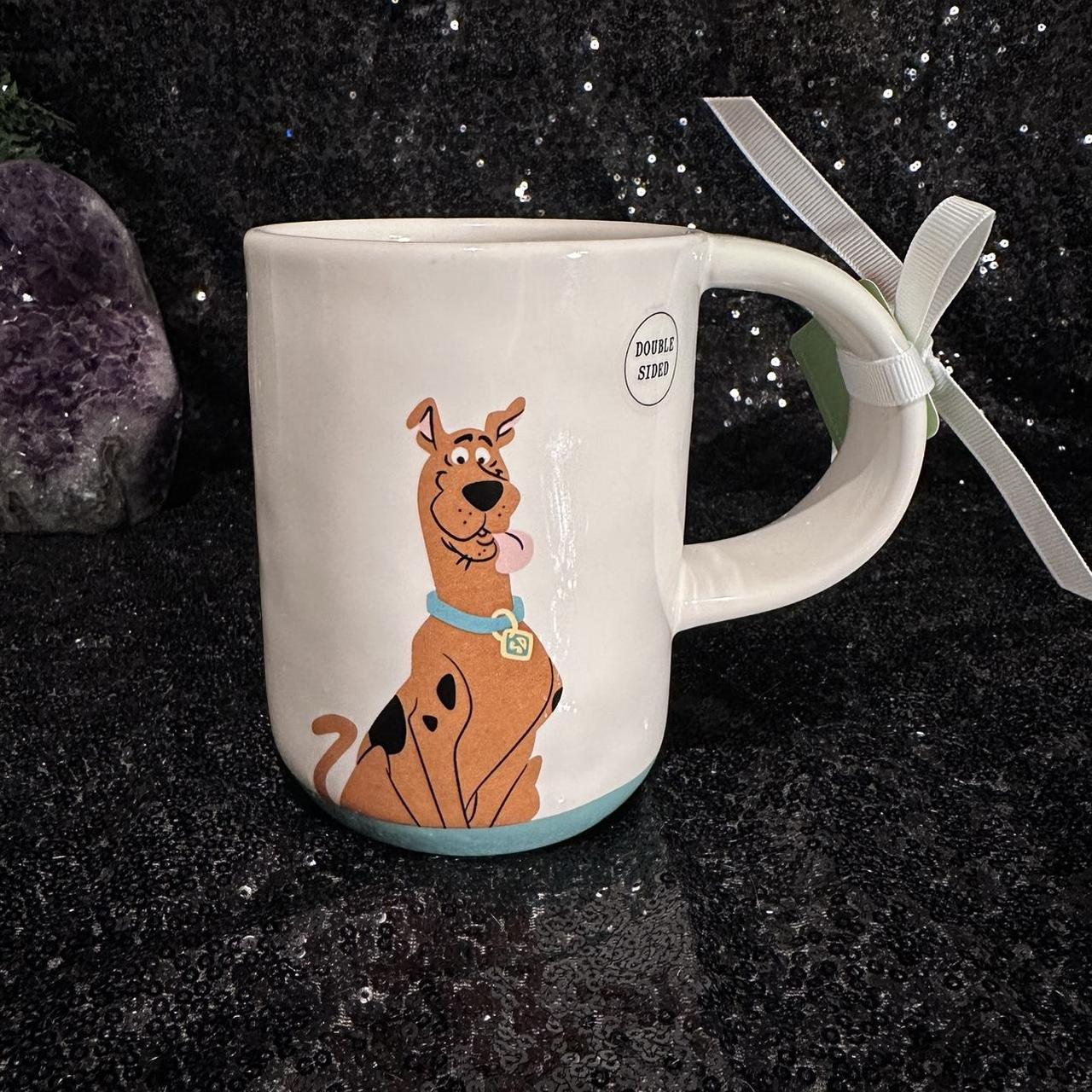 Rae Dunn Scooby Doo mug, new with tag and bow!... - Depop
