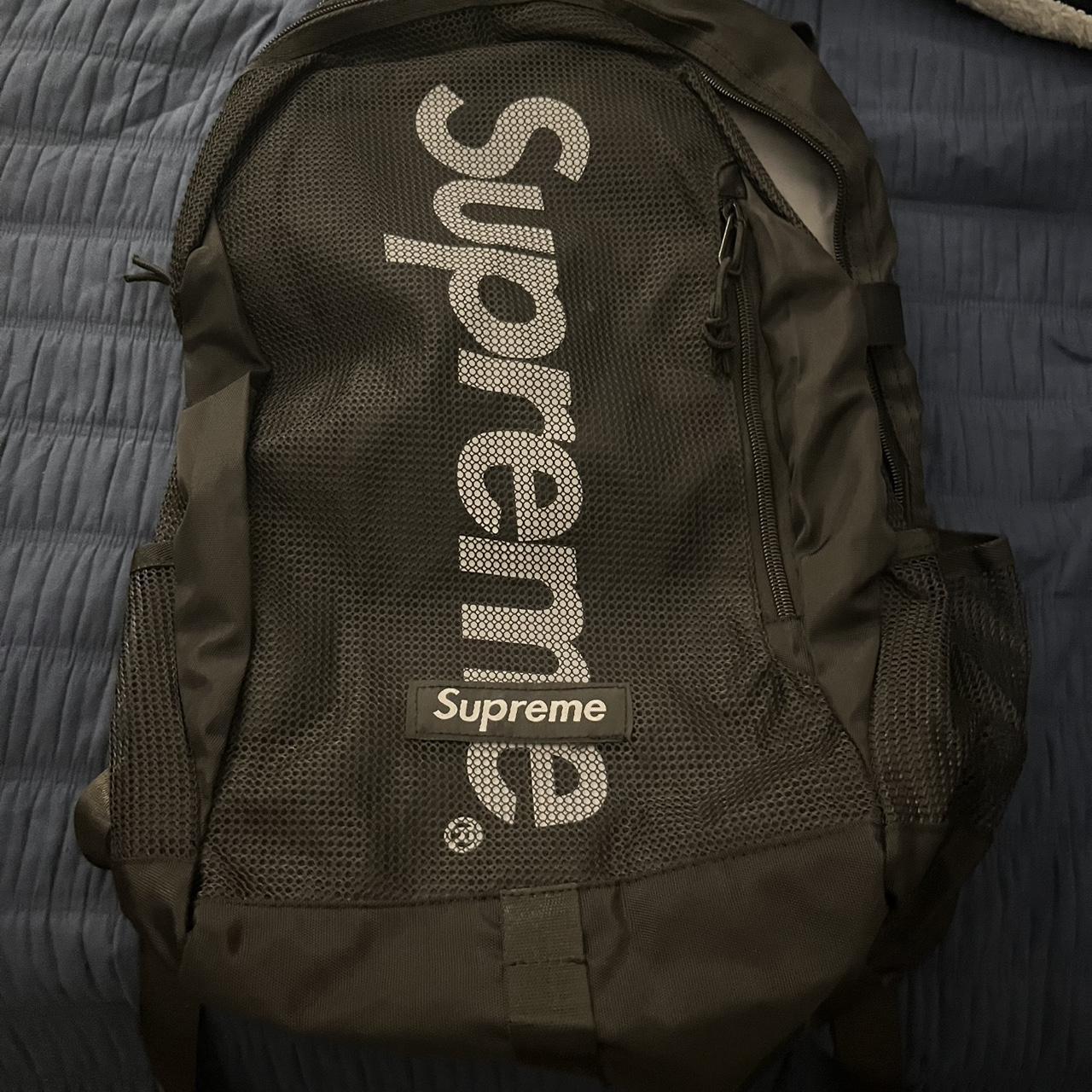 Brand new supreme back pack completely real i will... - Depop