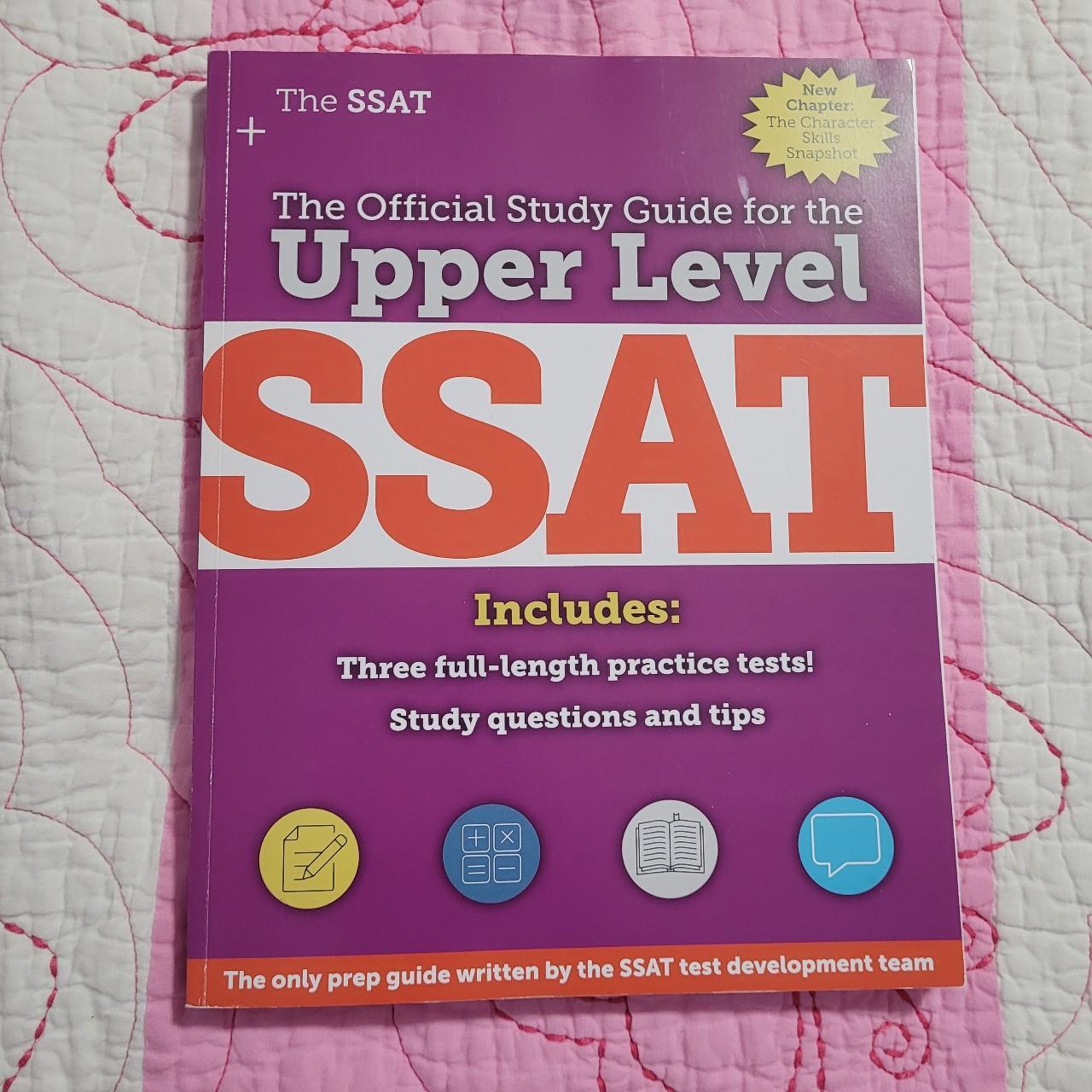 Upper Level SSAT practice book - Depop
