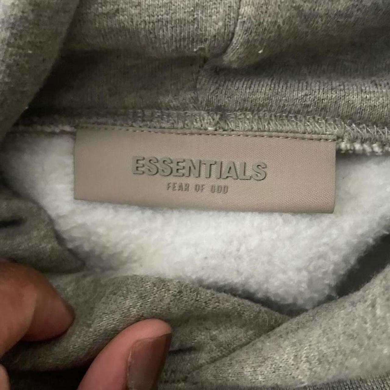 Fear of God Essentials grey hoodie Please dm before... - Depop