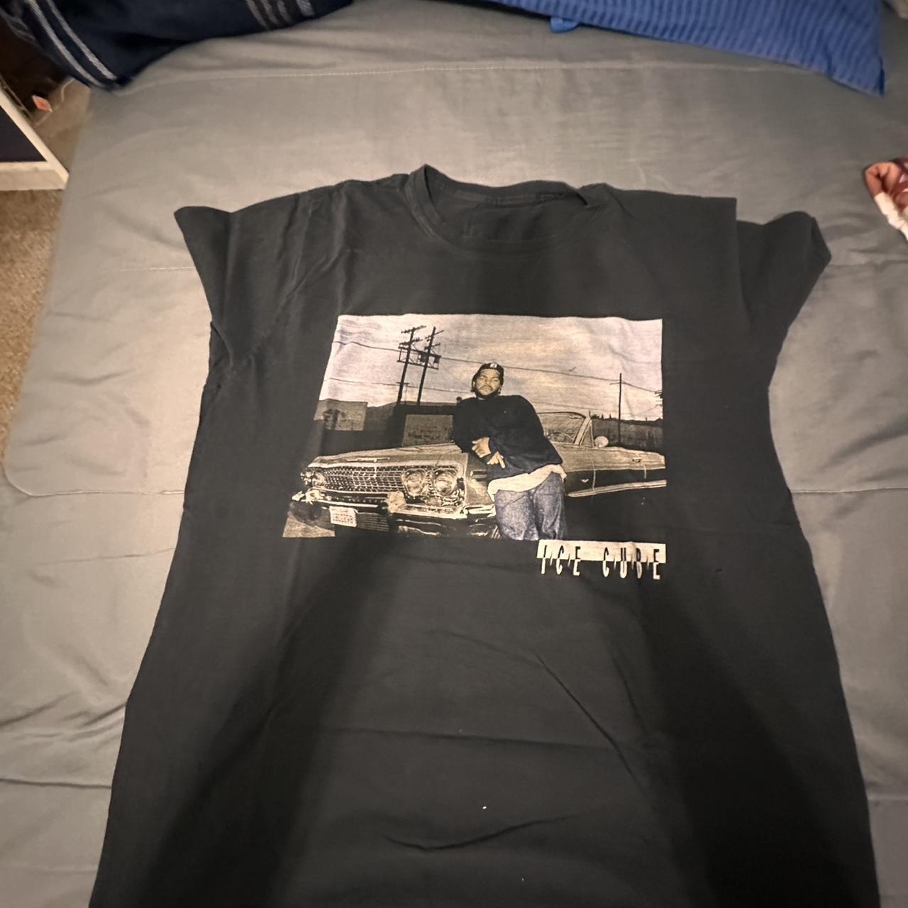 Black Ice Cube graphic tee #hiphop | Depop