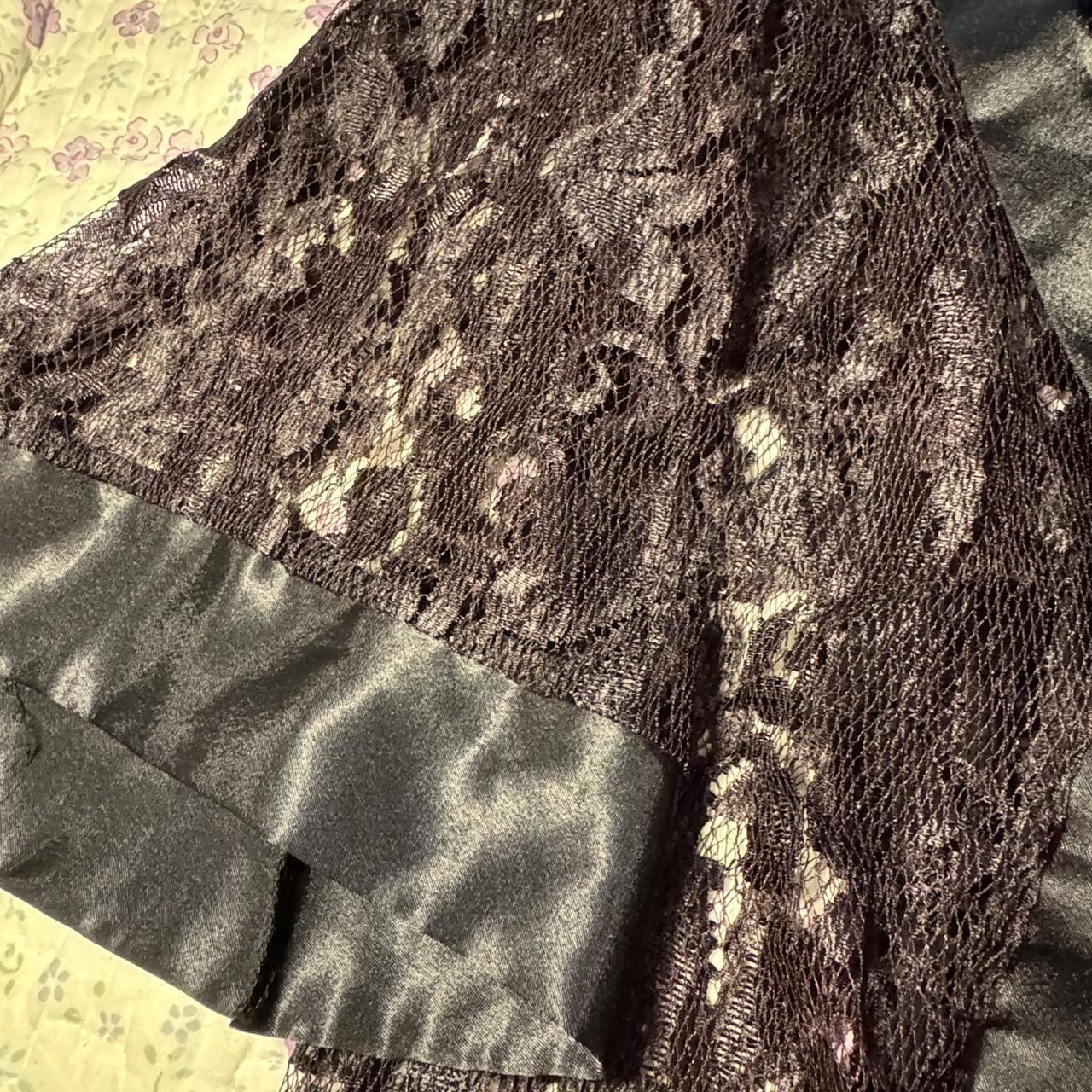 Black lace gothic robe One size If you have any... | Depop