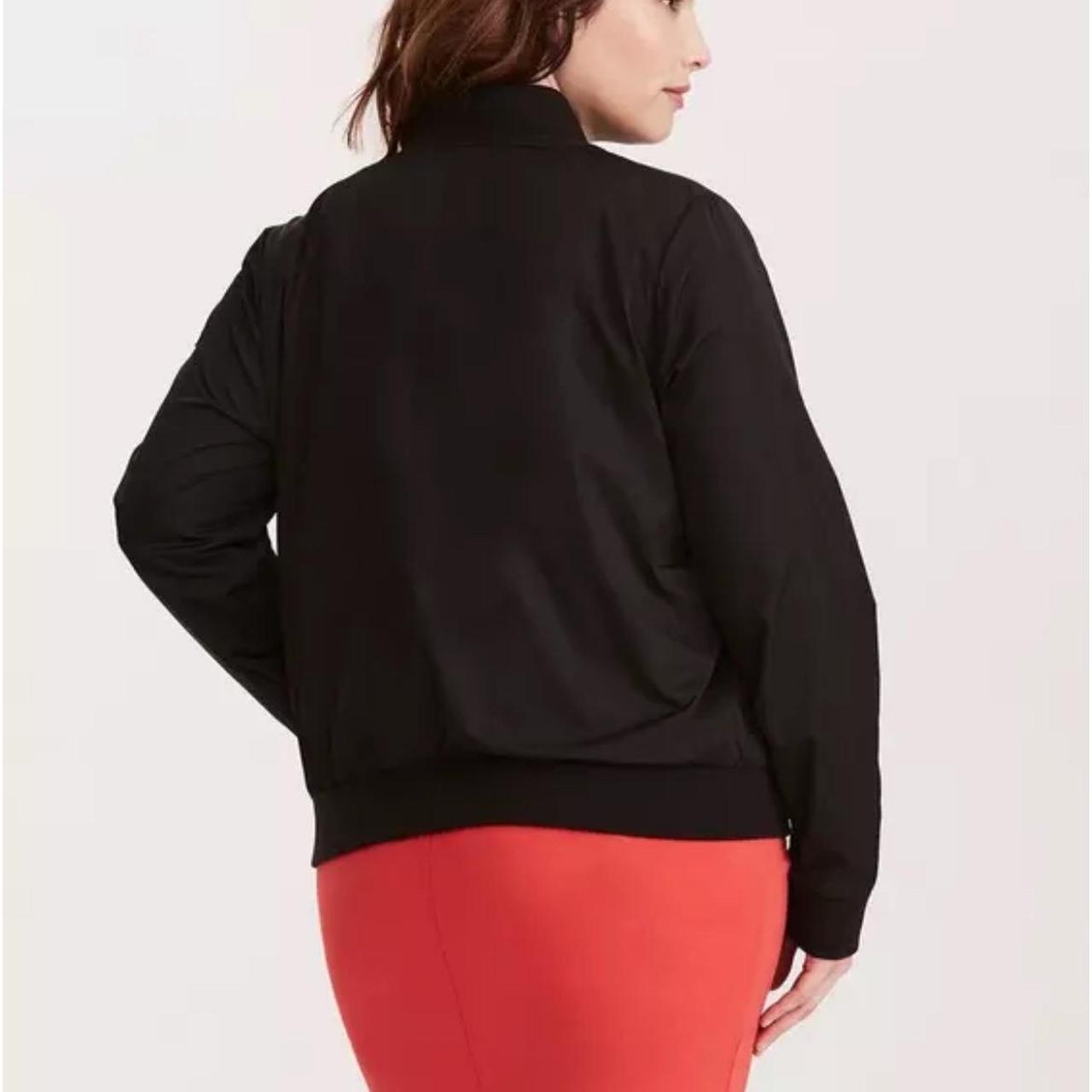 The Torrid Patch Bomber Jacket in Size 00 is a... - Depop