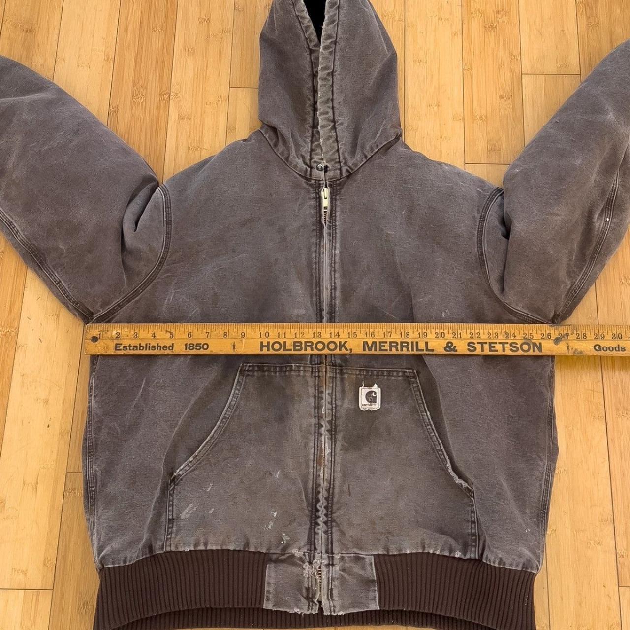 Vintage Brown Carhartt J130 Quilted Jacket • Jacket... - Depop