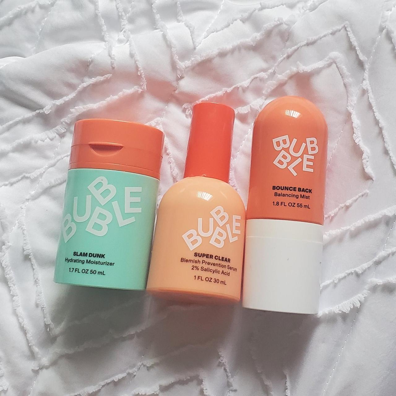 Bubble dry skin set selling it because I actually... - Depop