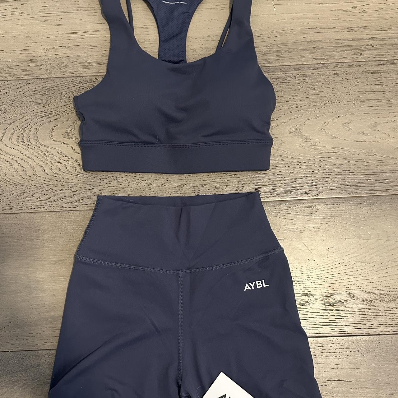 Navy AYBL gym set #activewear #gym #gymset Never... | Depop