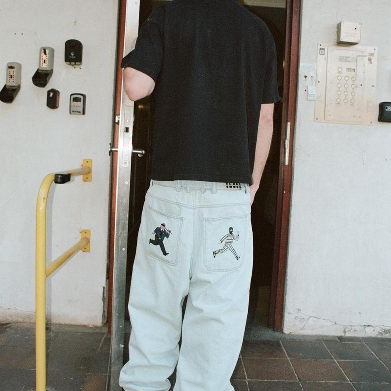 Poser London cops and robbers jeans Never... - Depop