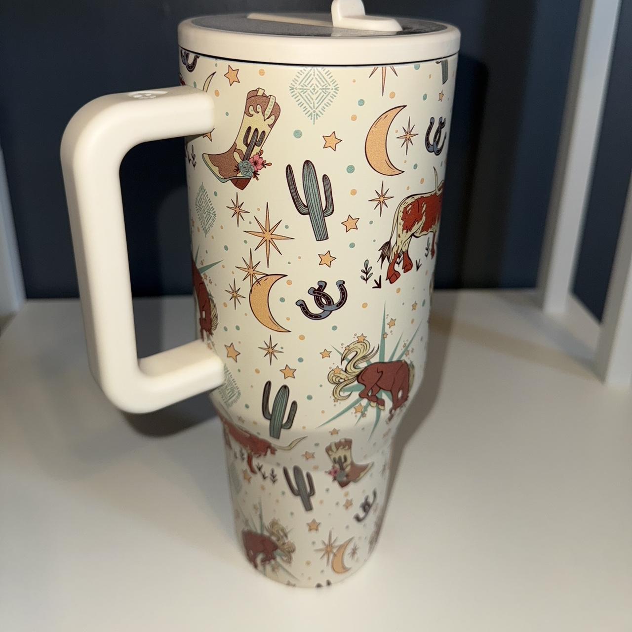 rodeo print hydrojug 40oz rarely used willing to... | Depop