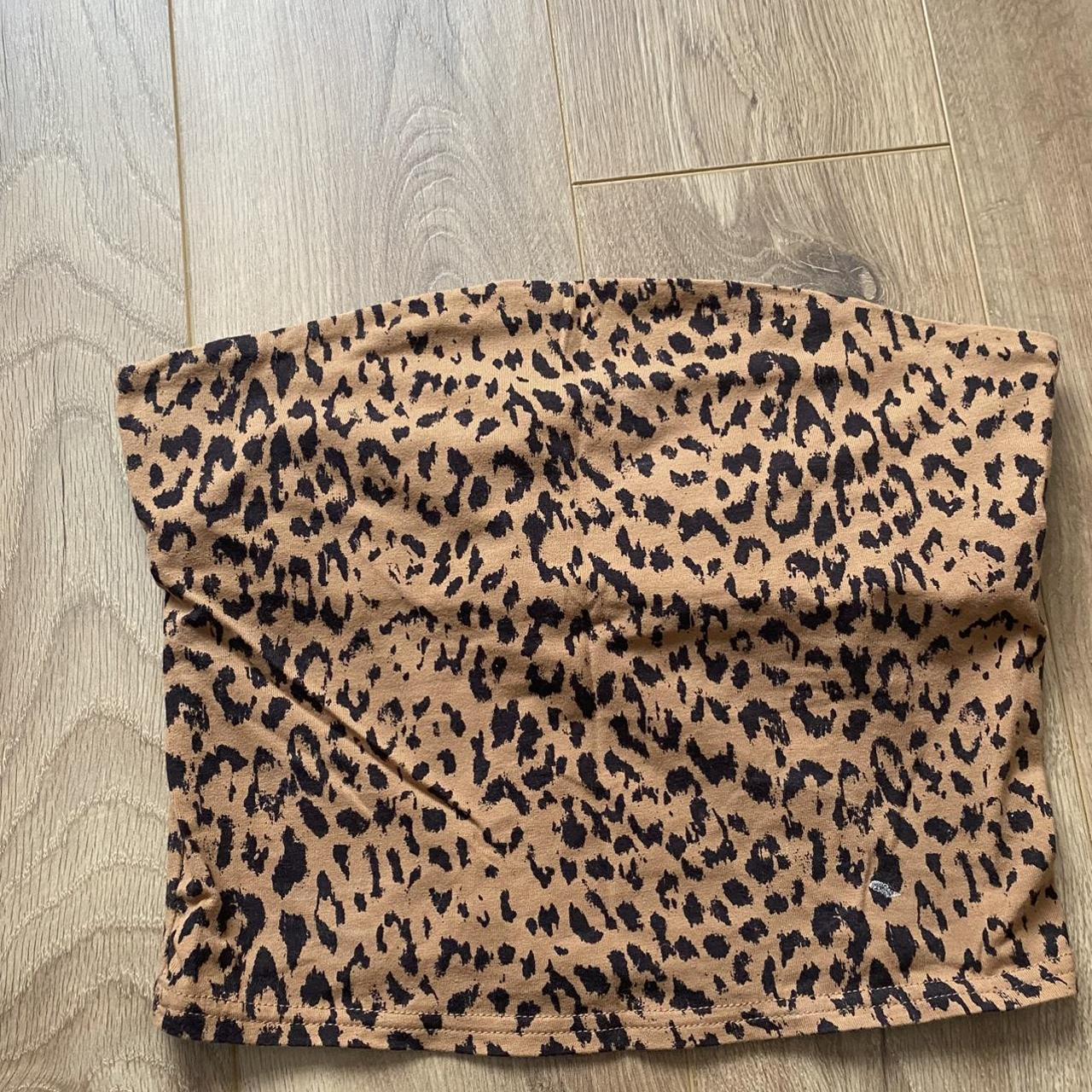 Urban outfitters leopard bandeau, really cute just... - Depop