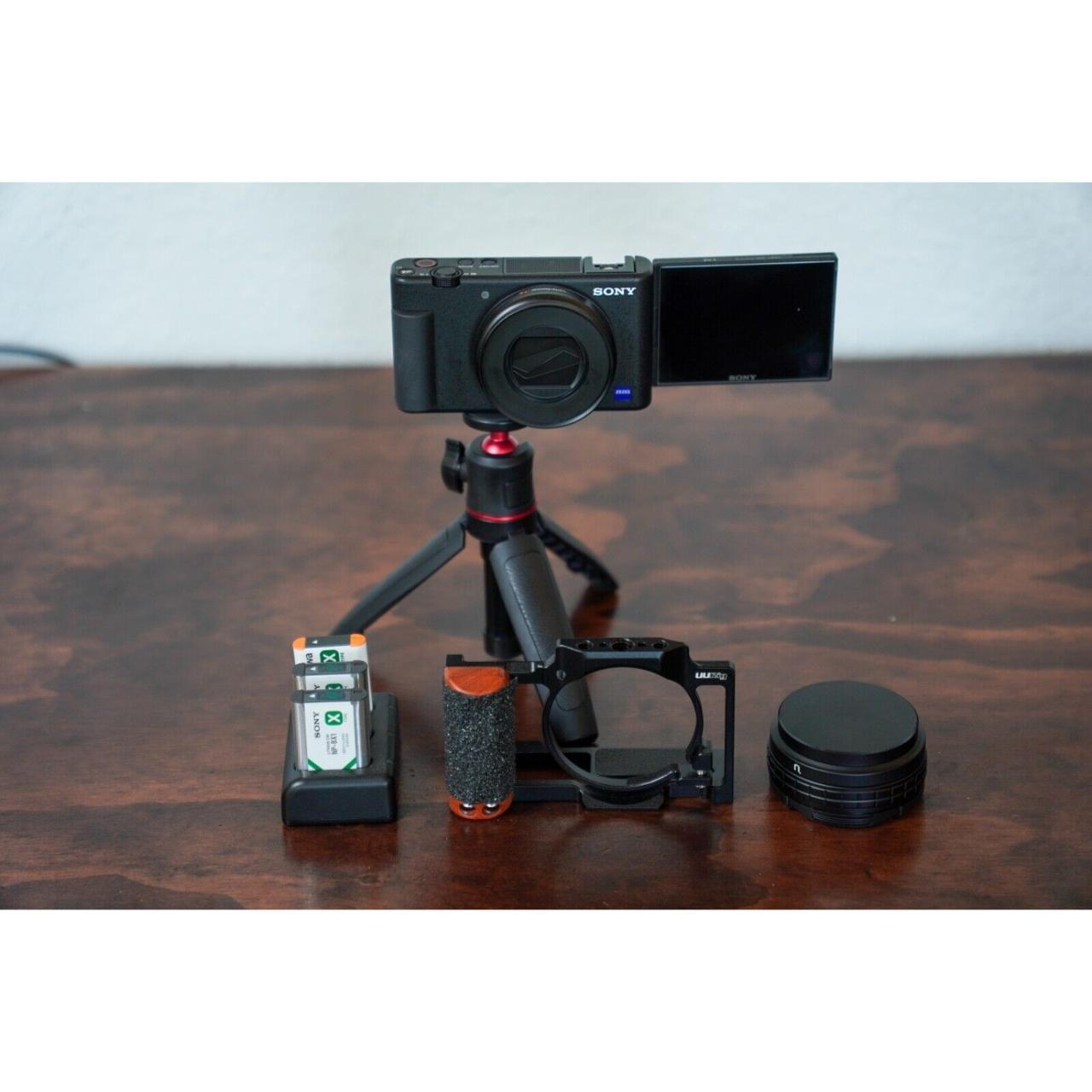 Sony ZV-1 Digital Compact Vlogging Camera- Black... - Depop