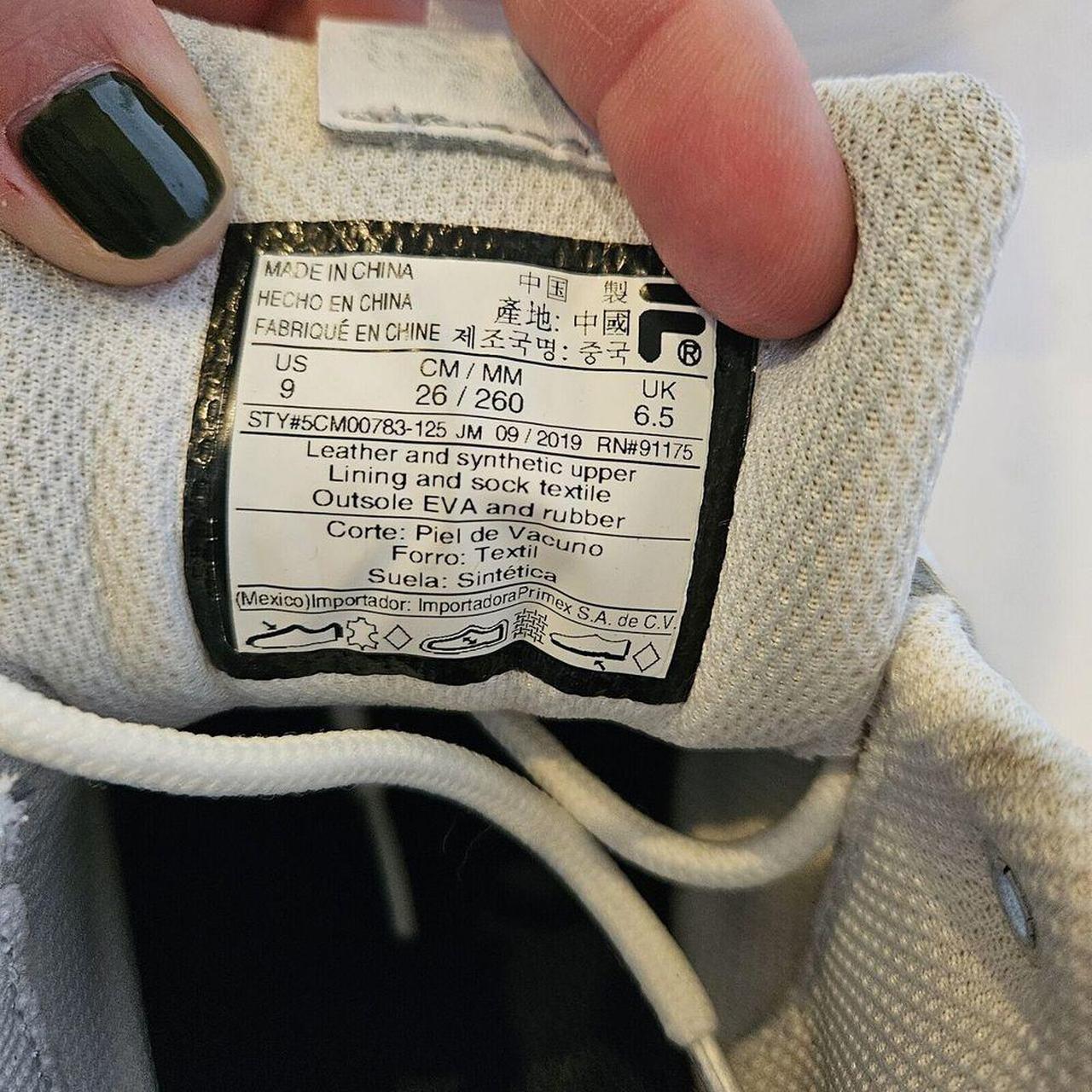 Fila Womens Disarray White Casual Shoes Sneakers... | Depop