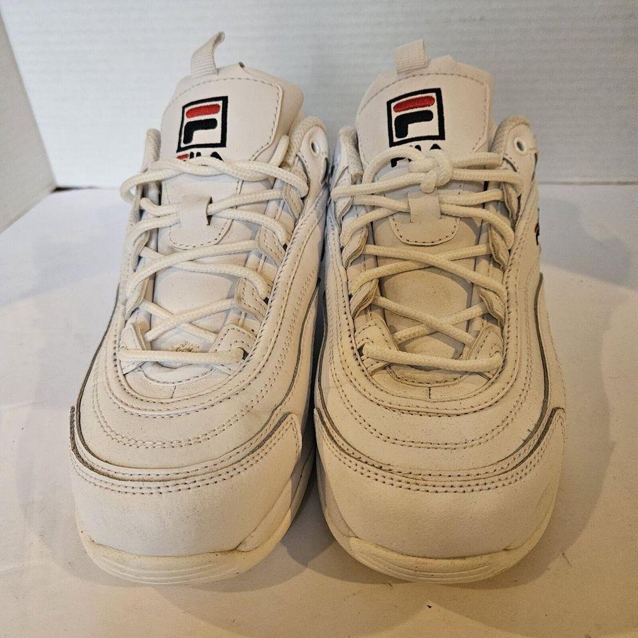 Fila Womens Disarray White Casual Shoes Sneakers... | Depop