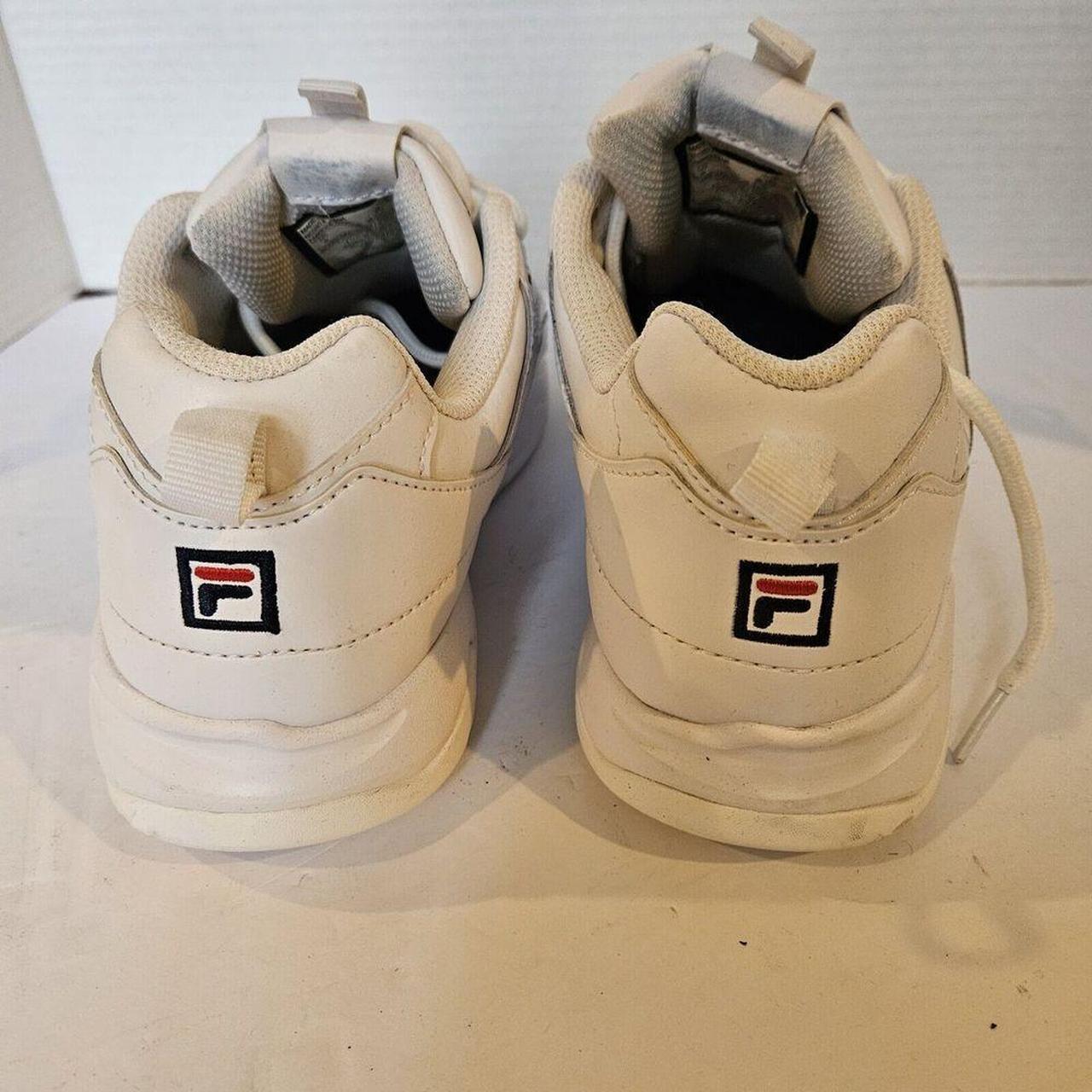 Fila Womens Disarray White Casual Shoes Sneakers... | Depop