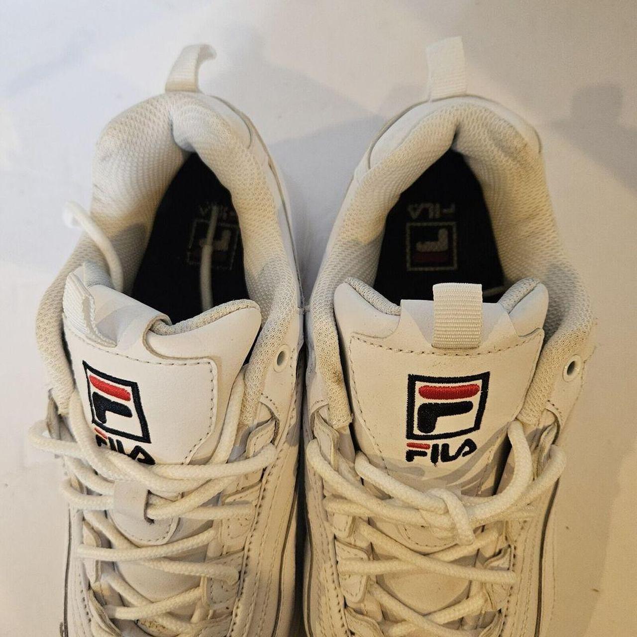 Fila Womens Disarray White Casual Shoes Sneakers... | Depop
