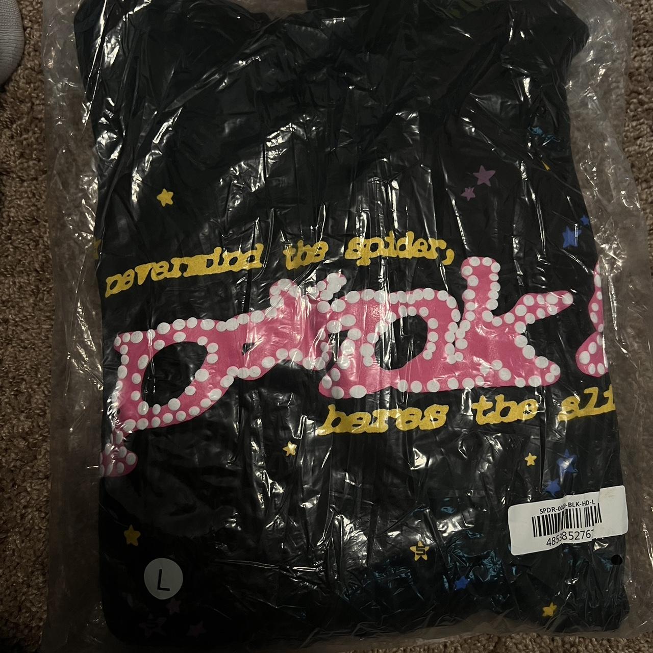 Sp5der Hoodie new with bag - Depop