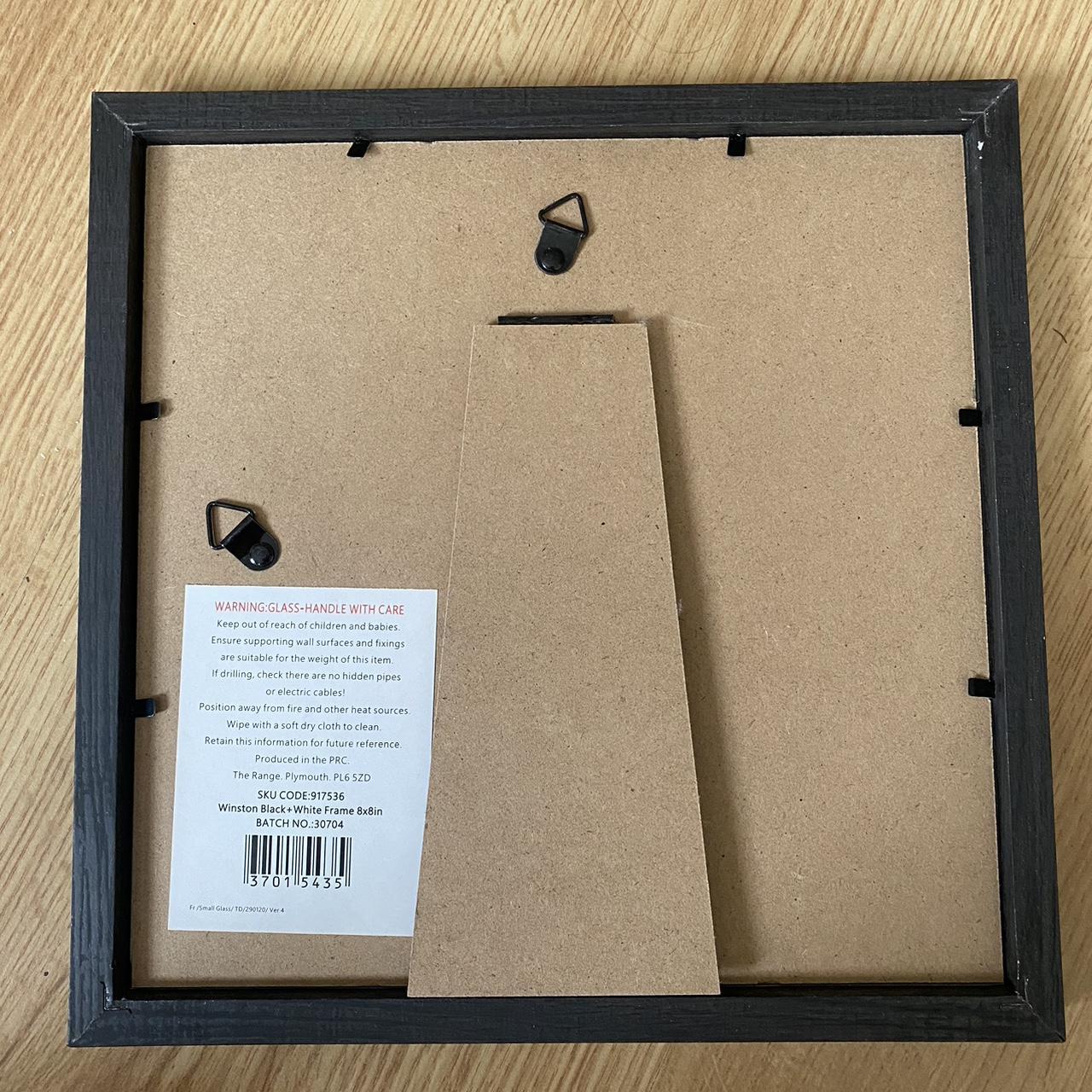 The Range 8x8” photo frame with glass front - Depop