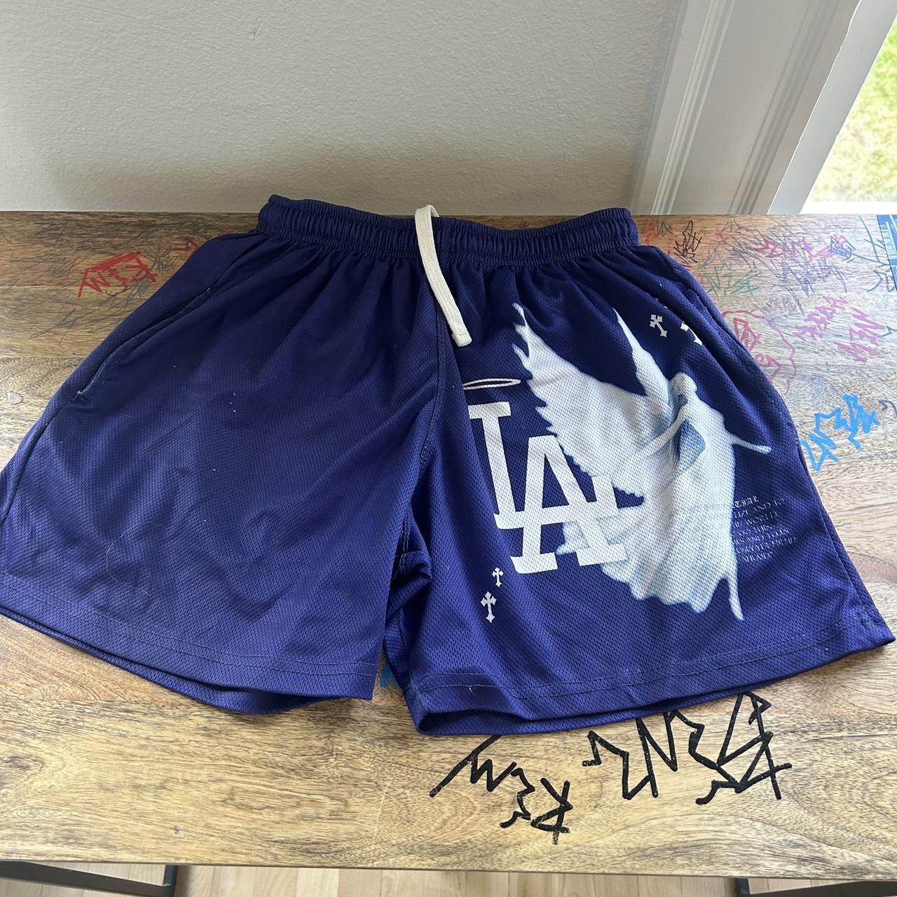 Saint potential LA dodgers shorts lightly worn - Depop
