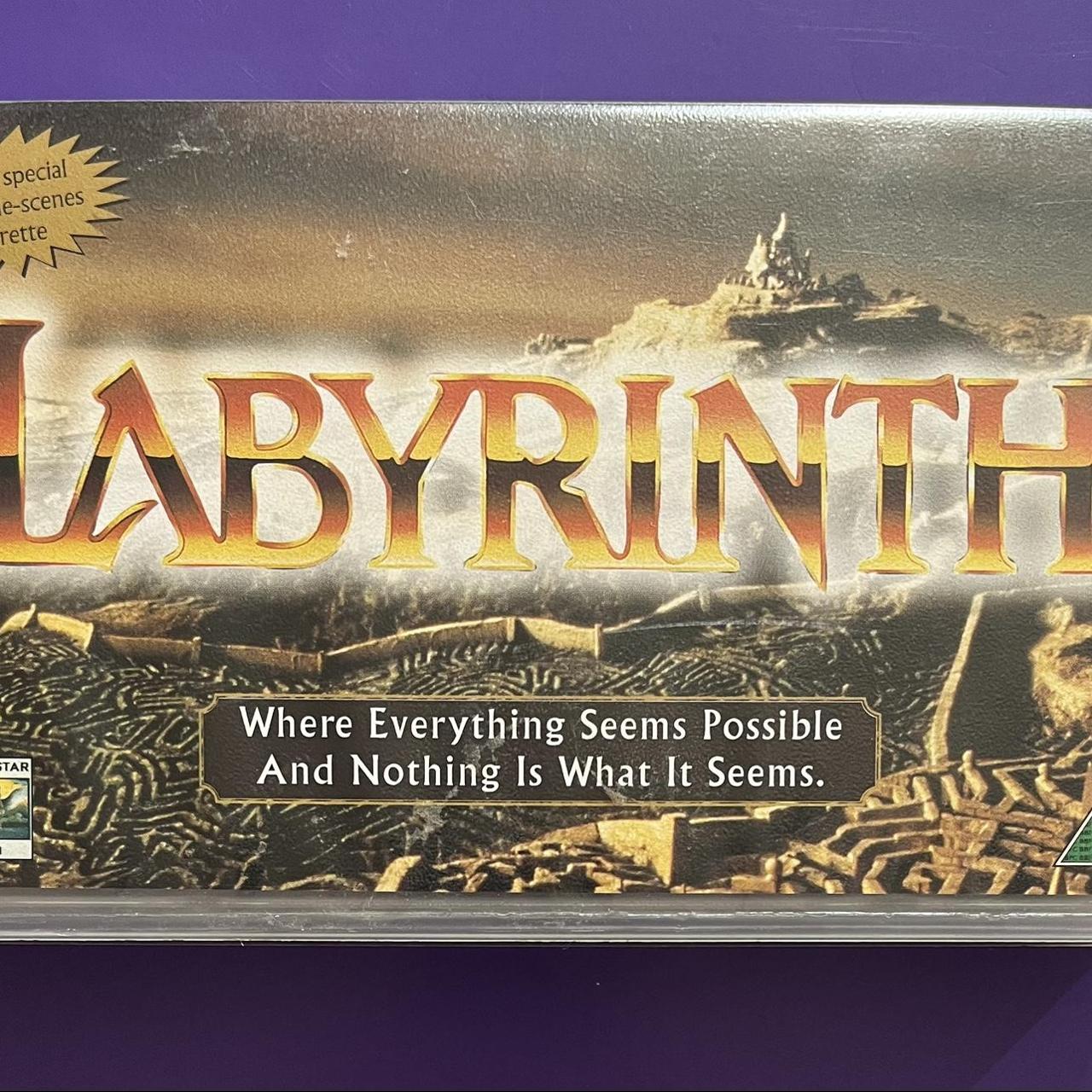Labyrinth video vhs David Bowie Excellent condition... - Depop
