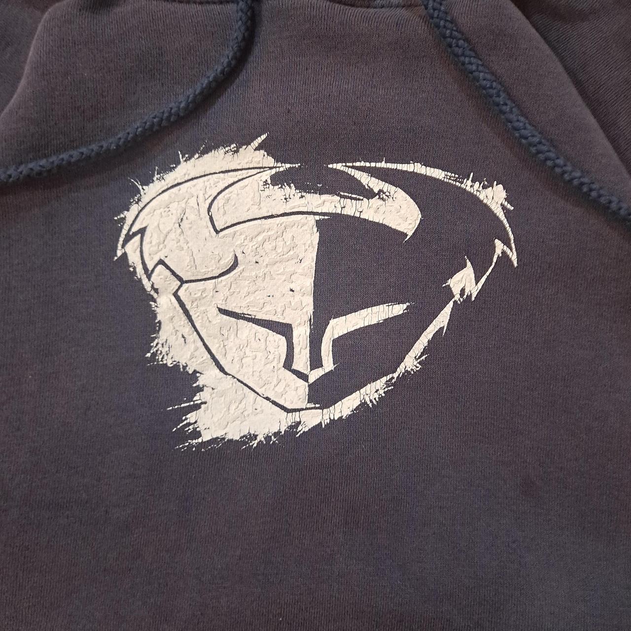 Vintage 2000s JNCO style y2k Thor motor cross faded... | Depop