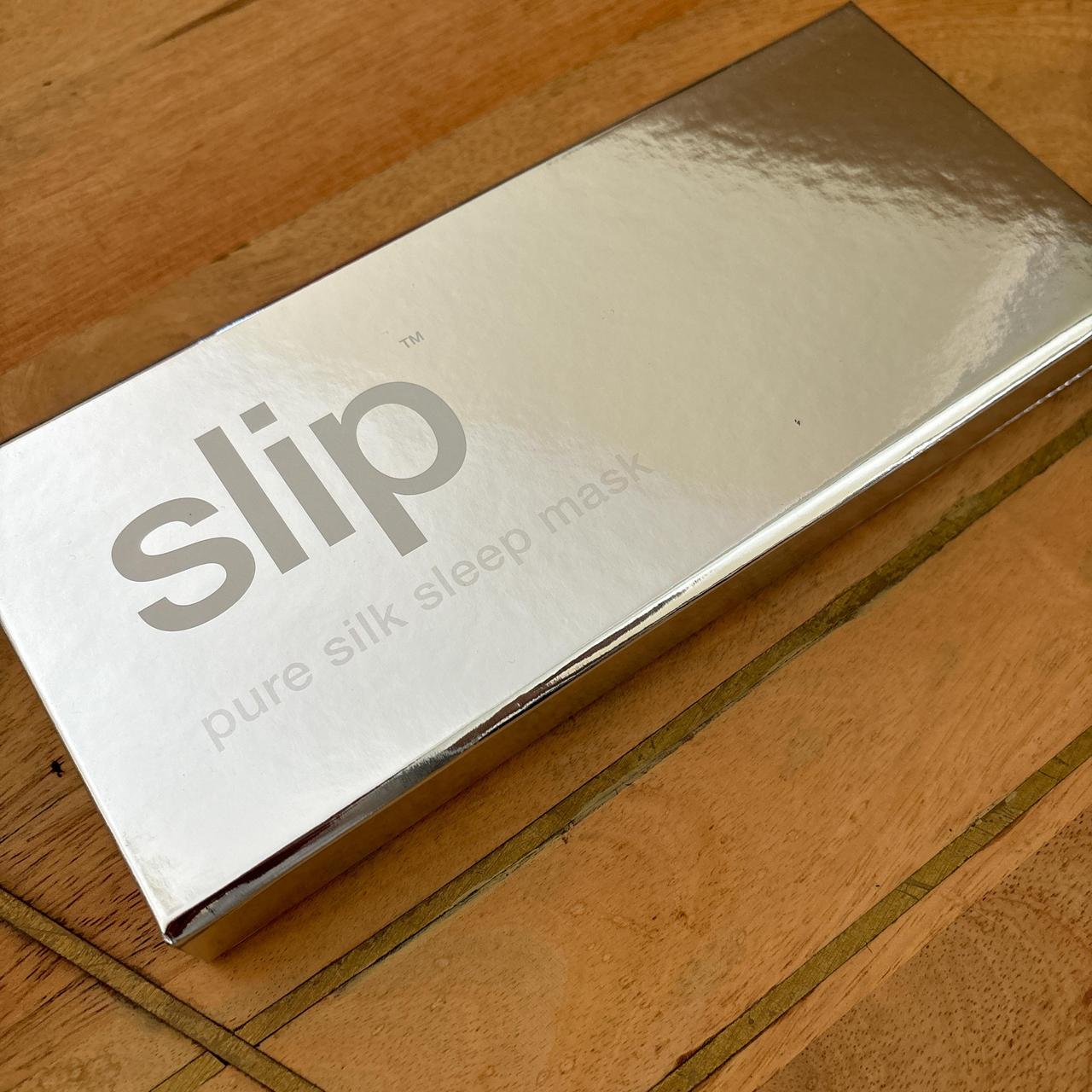 Slip pure silk sleep mask Silver Brand new in box... - Depop