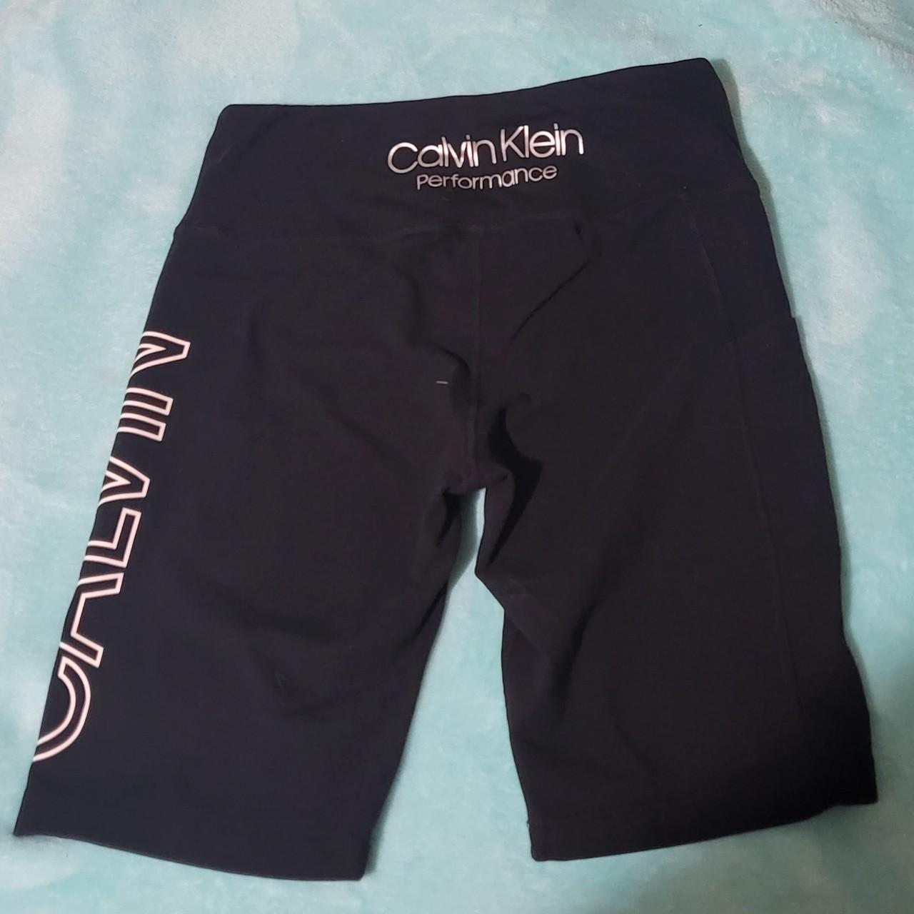 Calvin Klein Performance athletic shorts. They're... - Depop