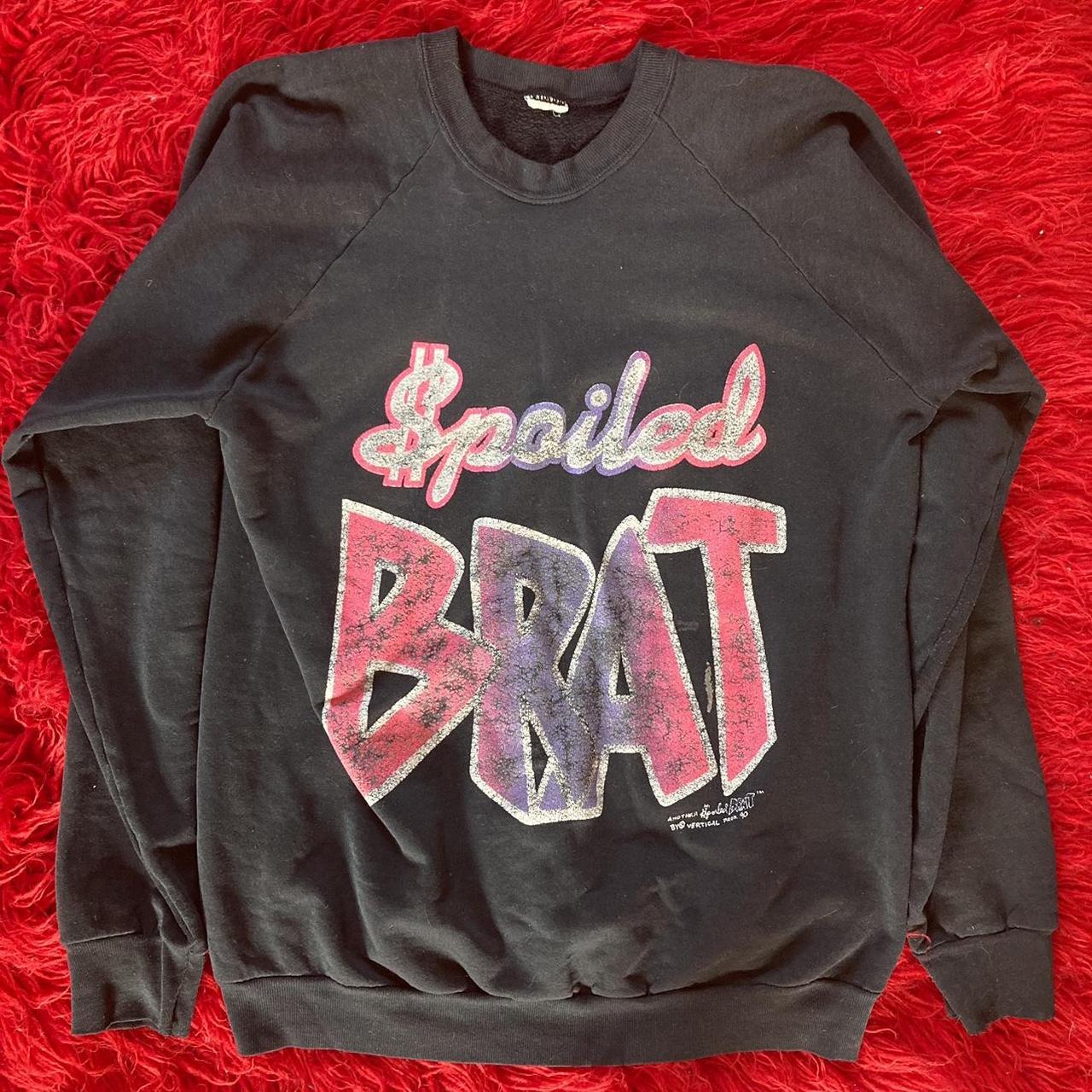 Vintage 90’s Spoiled Brat sweatshirt. Super soft,... | Depop