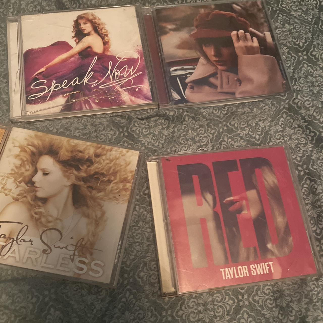Taylor Swift CDs - Speak Now, Red, and Taylor... - Depop