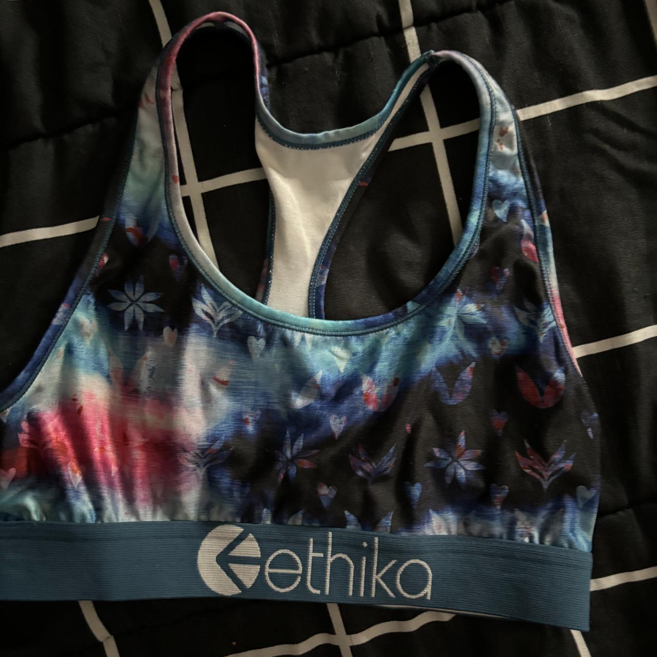 women ethika sports bra size medium - Depop