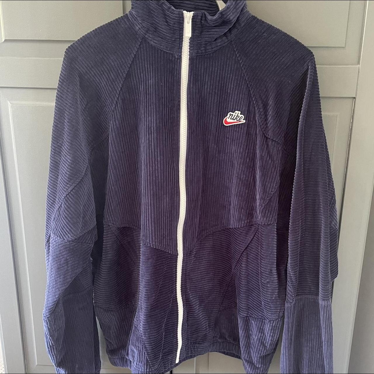 Nike Men's Blue and Navy Jacket | Depop