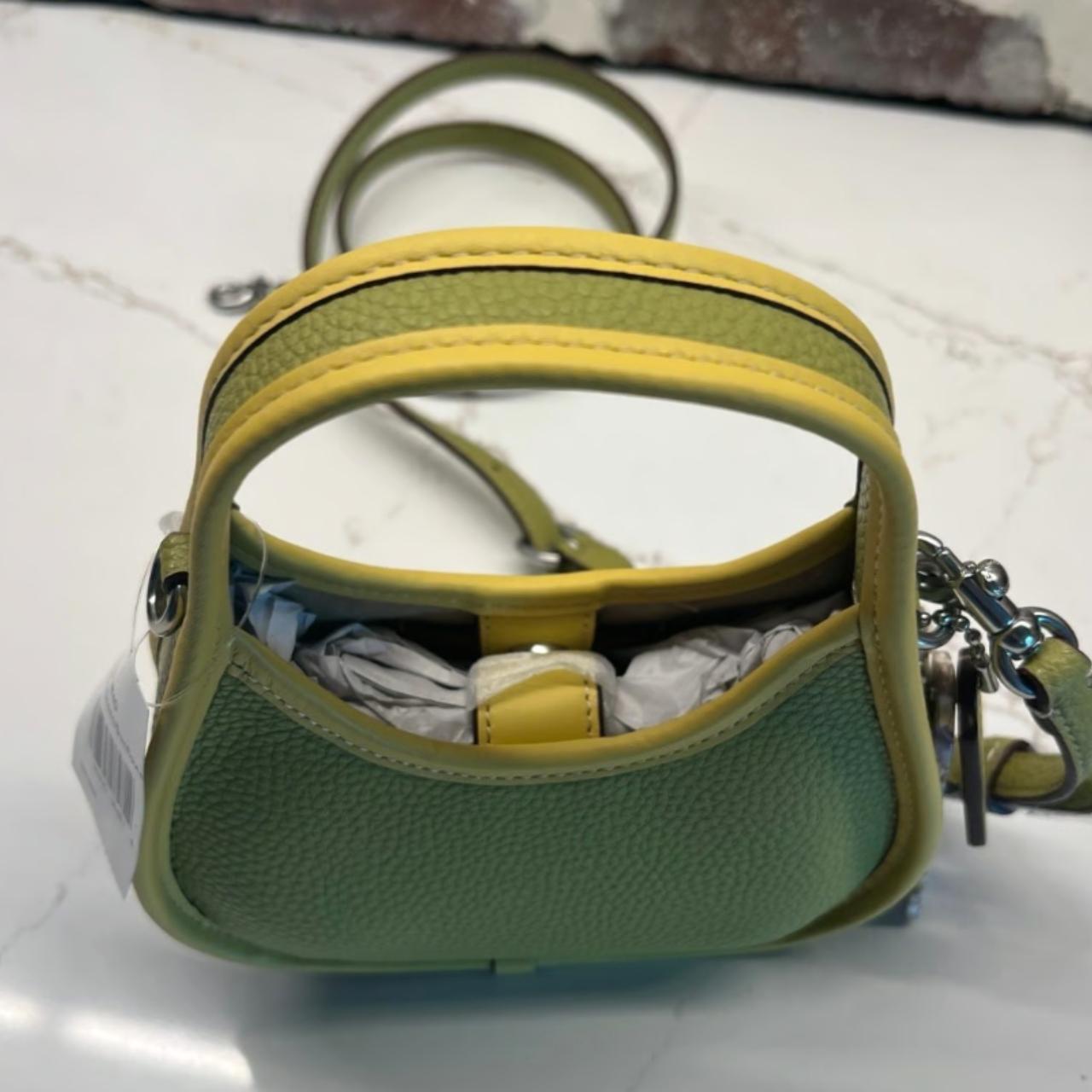 Coach Mini Ergo Bag Crossbody Coach topia Leather... - Depop