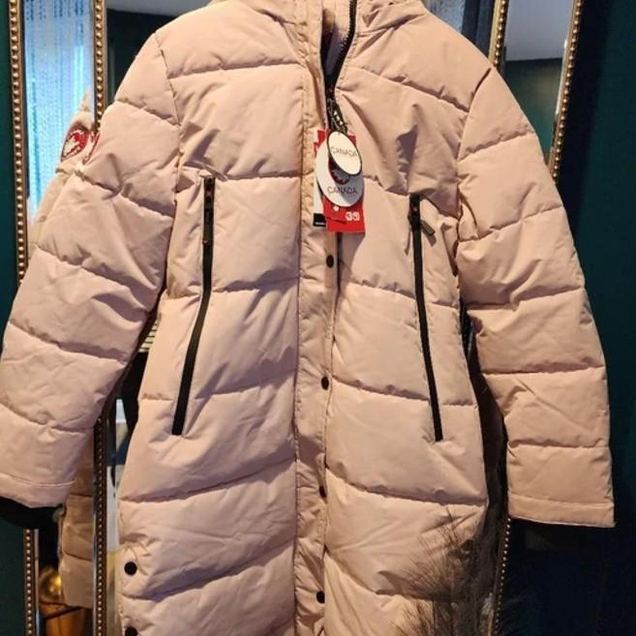 Canada Goose Weather Gear Goose down women's Hooded... - Depop