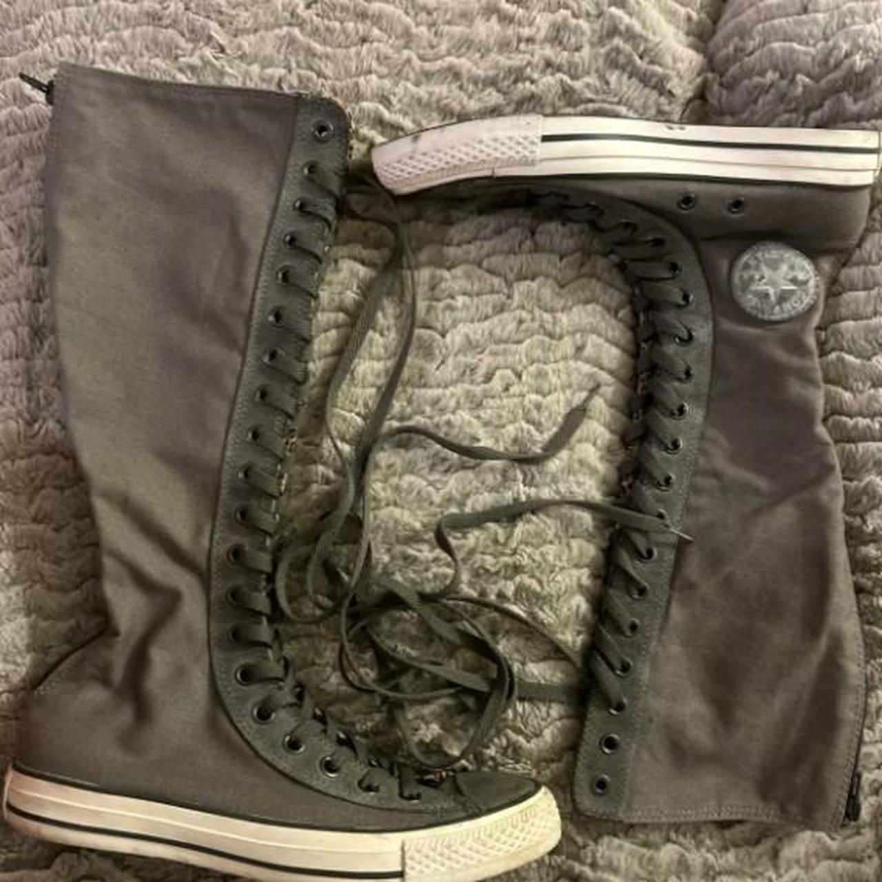 Knee-high/calf-high Converse All Stars - Depop