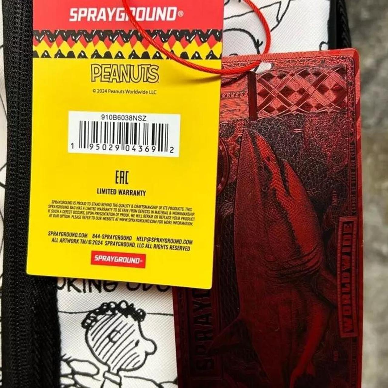 SPRAYGROUND FRANKLIN SHARKS IN COMICS BOOK-BAG (tags... - Depop